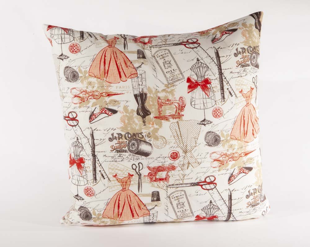 Tilbud før 395,-kr. Designpude Paris - Designpuder - Lisbeth Lange Design