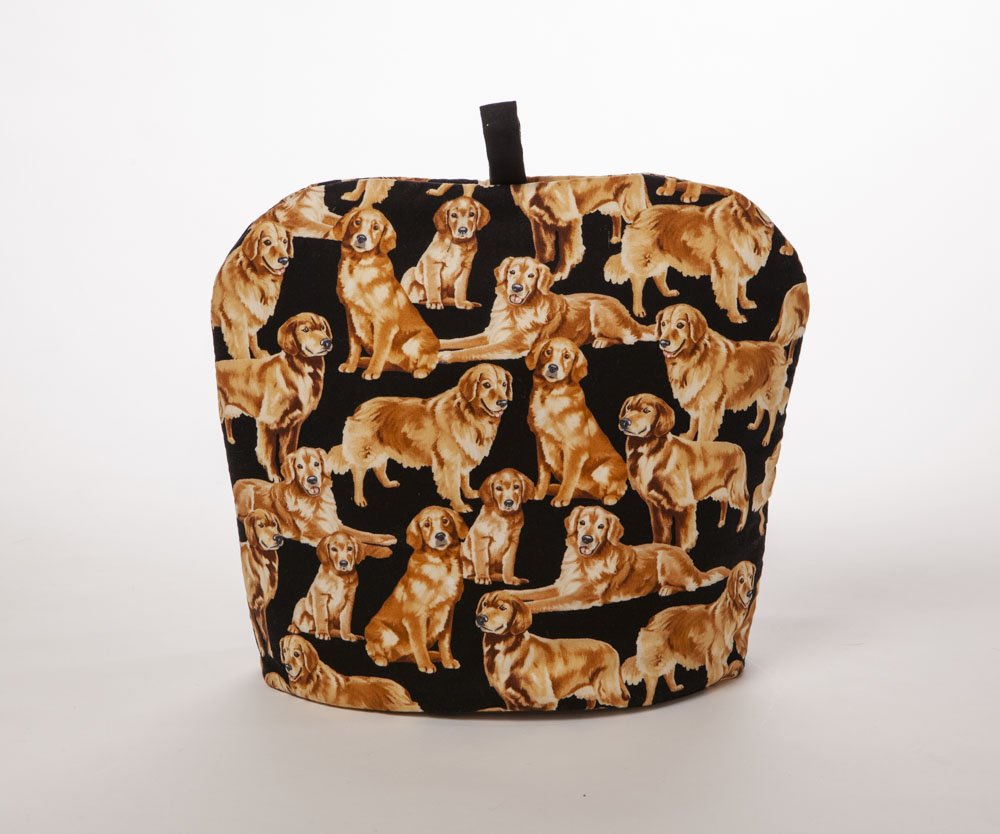 Flot tehætte med dejlige retrivere - Tehætter /kaffevarmere - Lisbeth ...